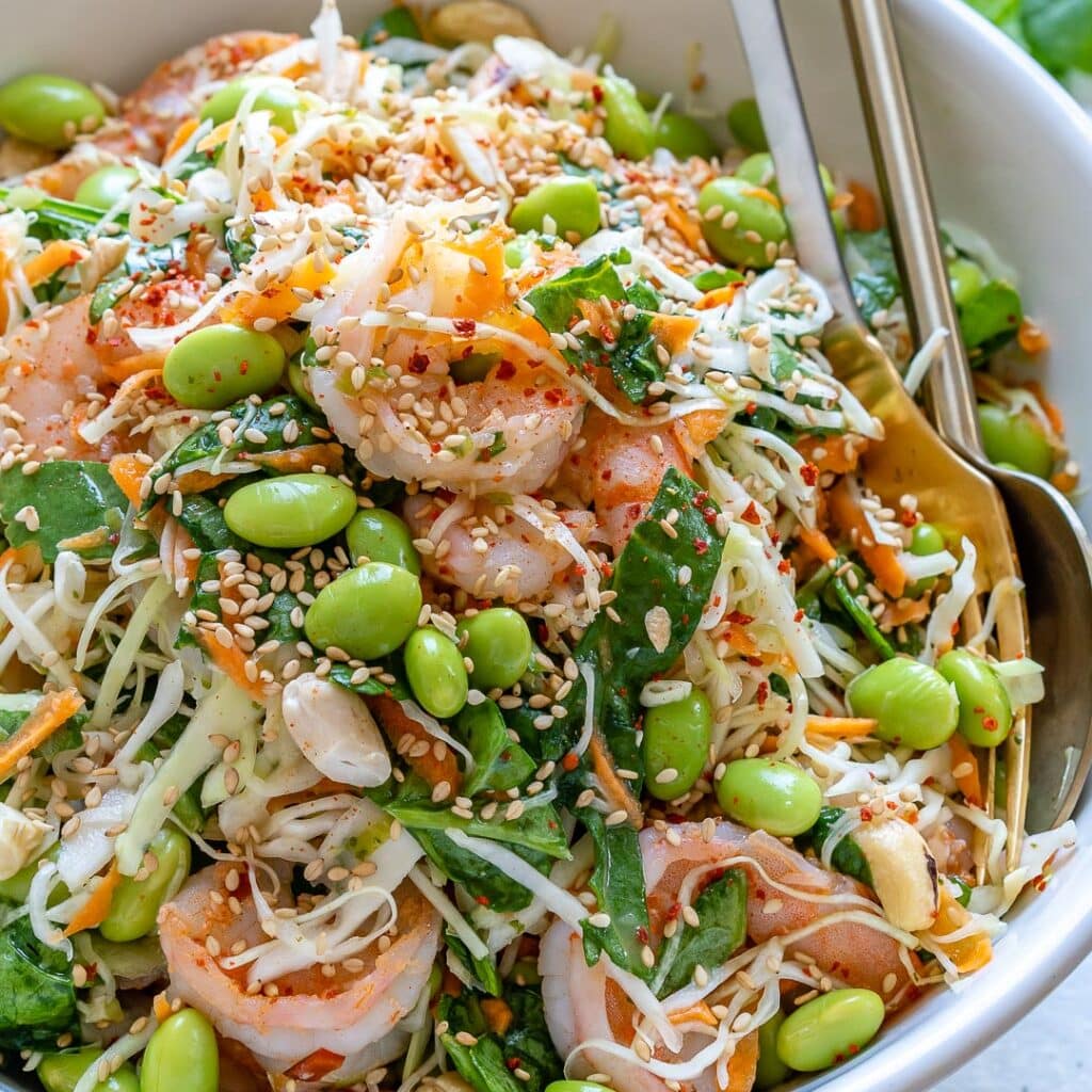 Salade aux Crevettes d'Inspiration Thaï - Rachel Maser - Journal des ...